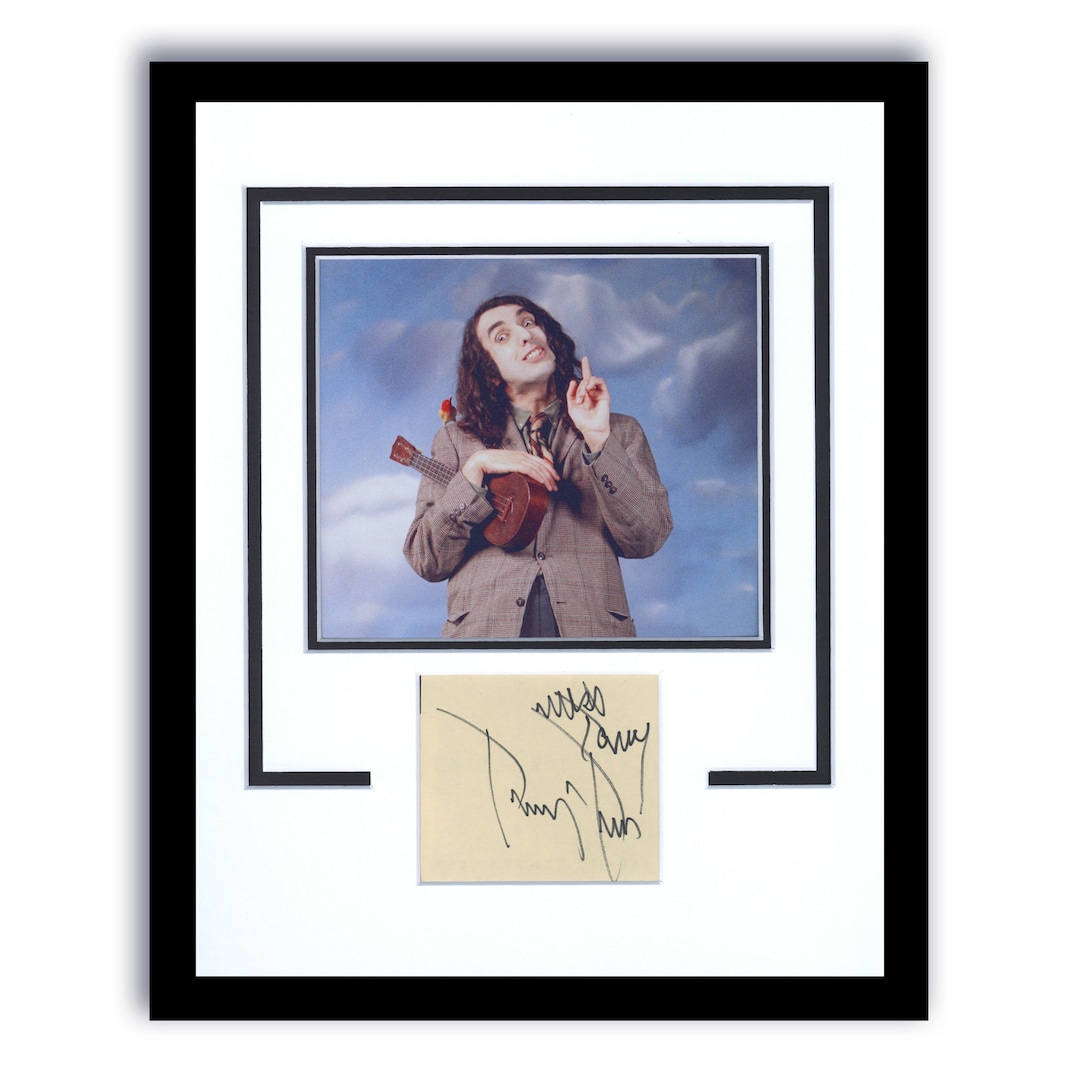 Tiny Tim tiptoe Through the Tulips AUTOGRAPH Signed Framed 11x14 ...