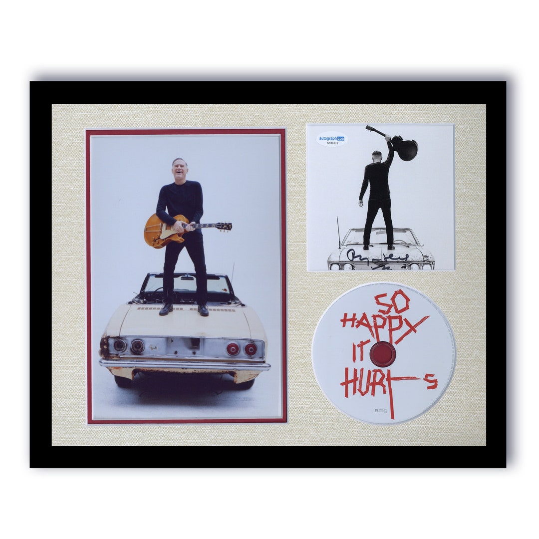 Bryan Adams so Happy It Hurts AUTOGRAPH Signed Framed 11x14 CD Display ...