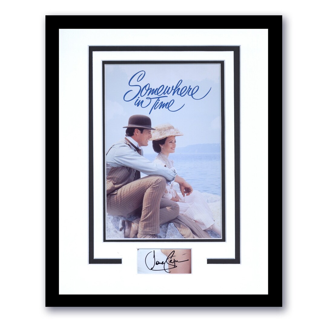 Jane Seymour somewhere in Time AUTOGRAPH Signed - Etsy