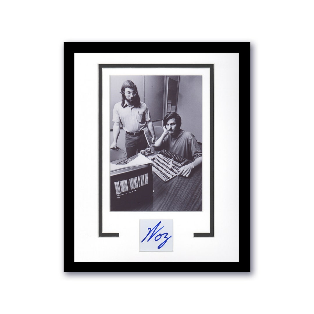 Steve Wozniak "apple Computer" AUTOGRAPH Signed Framed 11x14 Display B ...