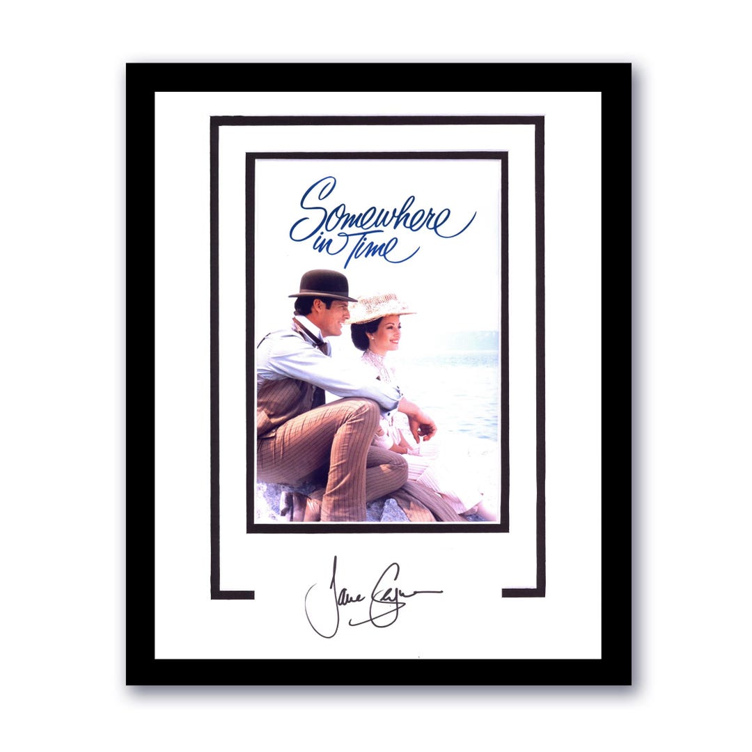 Jane Seymour "somewhere in Time" AUTOGRAPH Signed Framed 11x14 Display ...