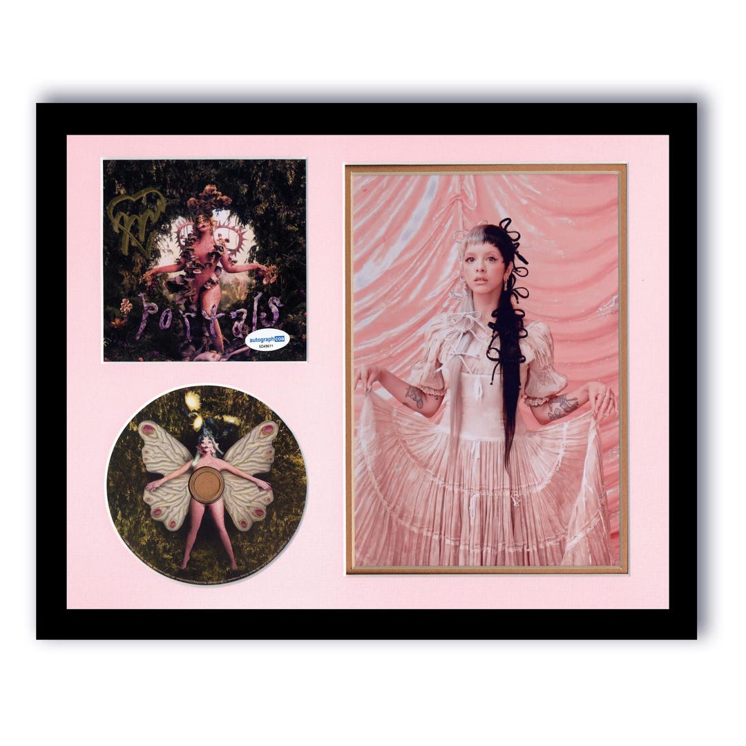 Melanie Martinez "portals" AUTOGRAPH Signed Custom Framed 11x14 CD ...