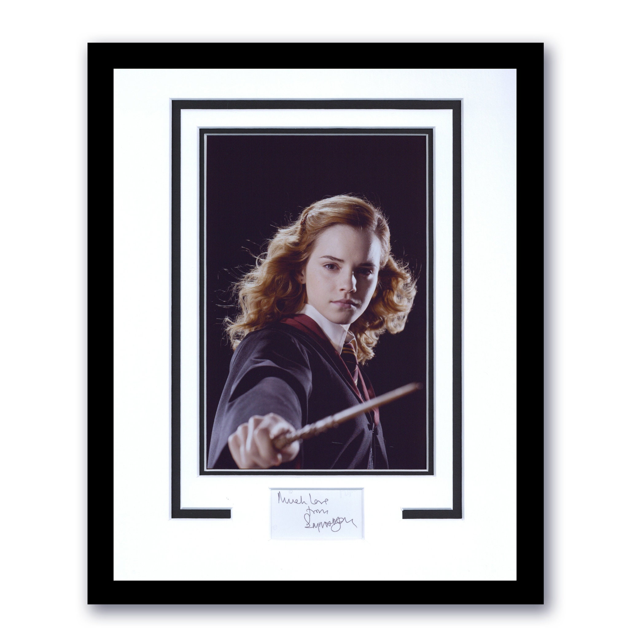 Emma Watson "harry Potter" AUTOGRAPH Signed Custom Framed 11x14 Display ...