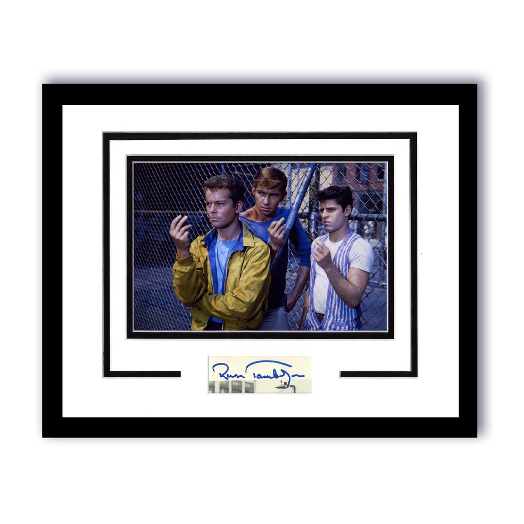 Russ Tamblyn "west Side Story" AUTOGRAPH Signed 'riff' Framed 11x14 ...