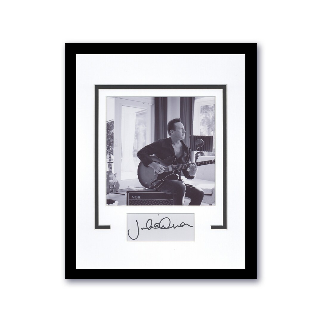 Julian Lennon "jude" AUTOGRAPH Signed Custom Framed 11x14 Photo Display ...