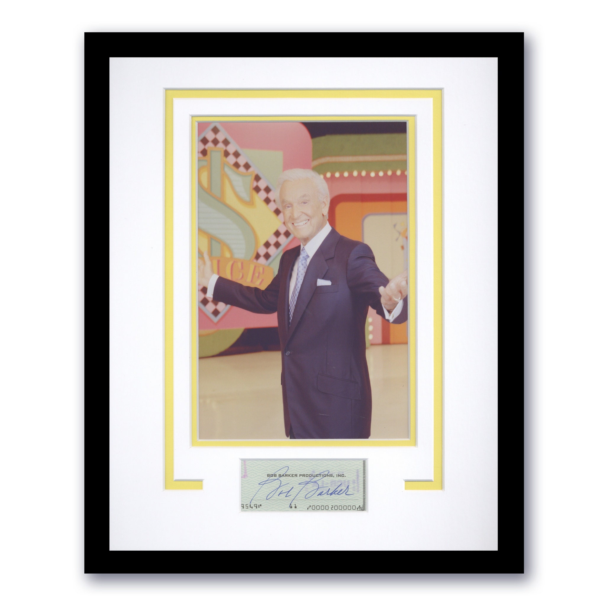 Bob Barker "the Price is Right" AUTOGRAPH Signed Photo Framed 11x14 ...