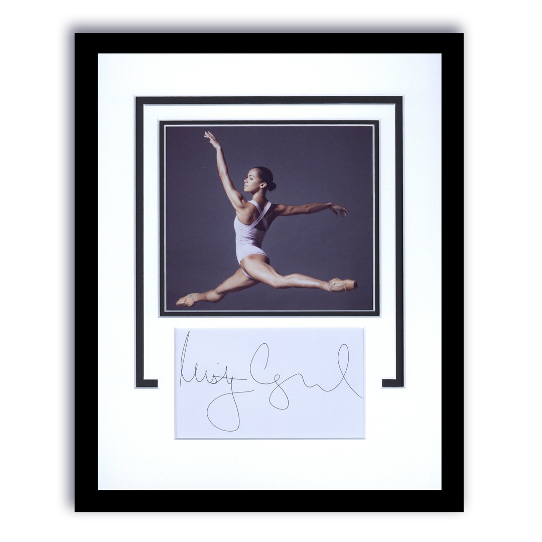 Misty Copeland AUTOGRAPH Signed Ballet Custom Framed 11x14 Photo ...
