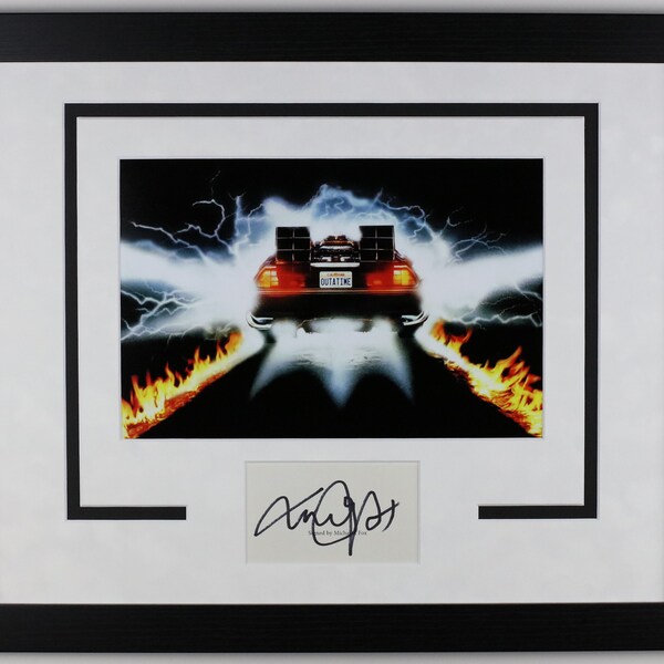 Autograph Michael J Fox - Etsy