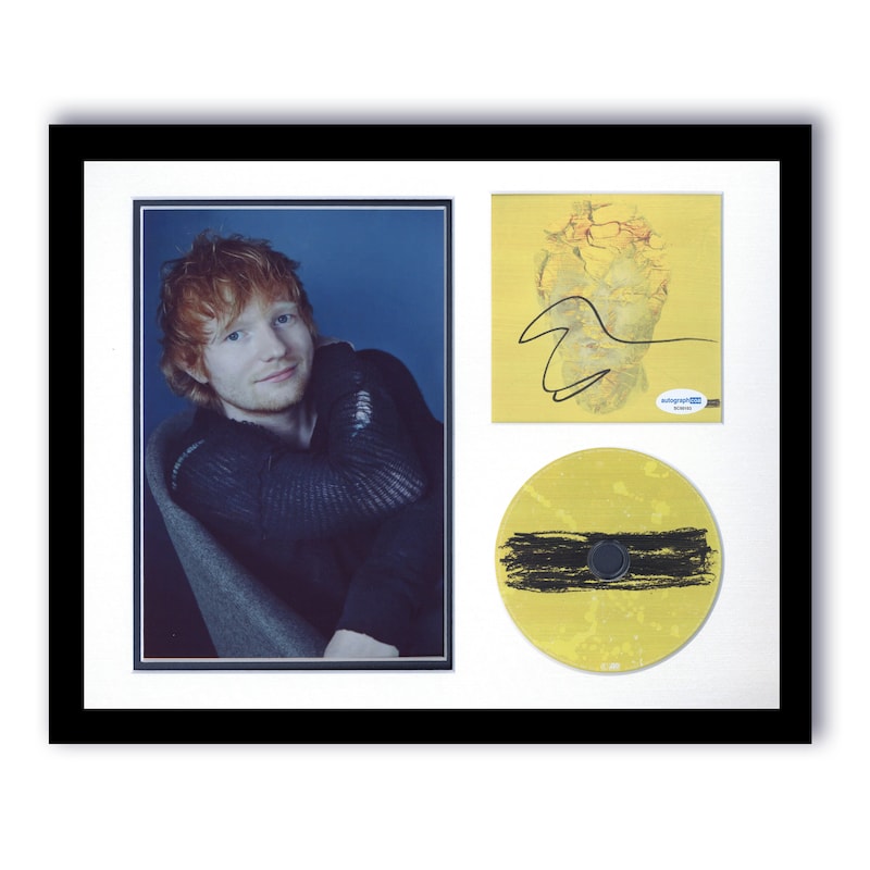 Ed Sheeran Autographed - Etsy
