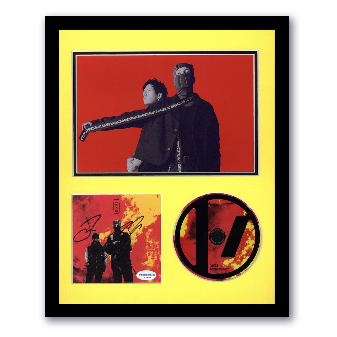 Twenty One Pilots AUTOGRAPH Signed 'clancy' Photo Framed 11x14 CD ...