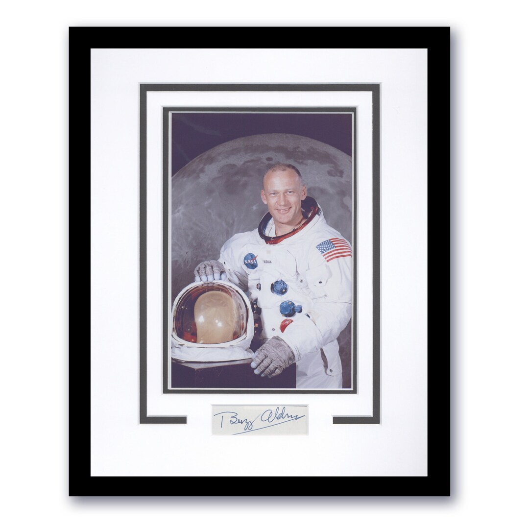 Buzz Aldrin 'apollo 11' AUTOGRAPH Signed Astronaut Framed 11x14 Display ...