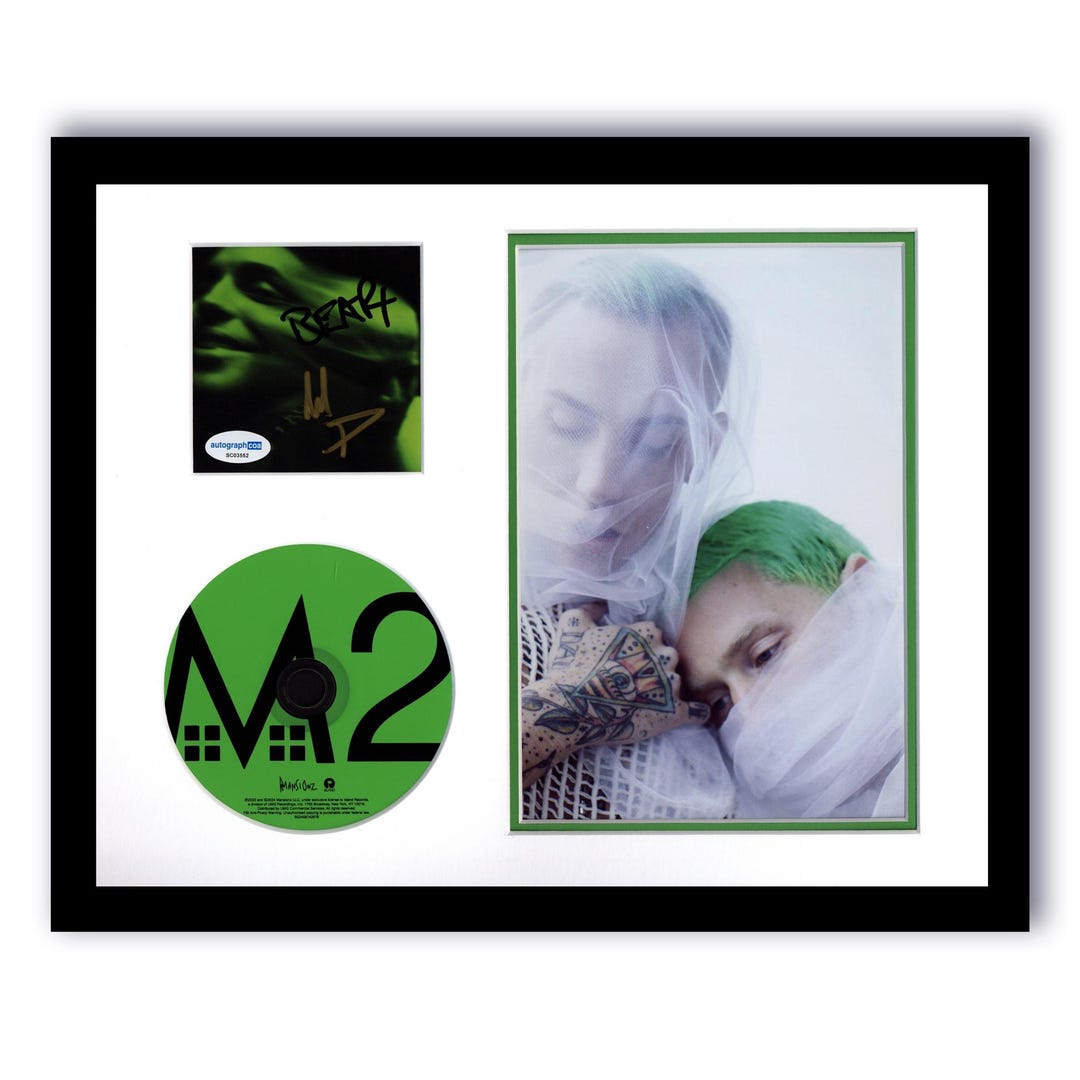 Blackbear & Mike Posner "mansionz 2" AUTOGRAPH Signed Framed 11x14 ...