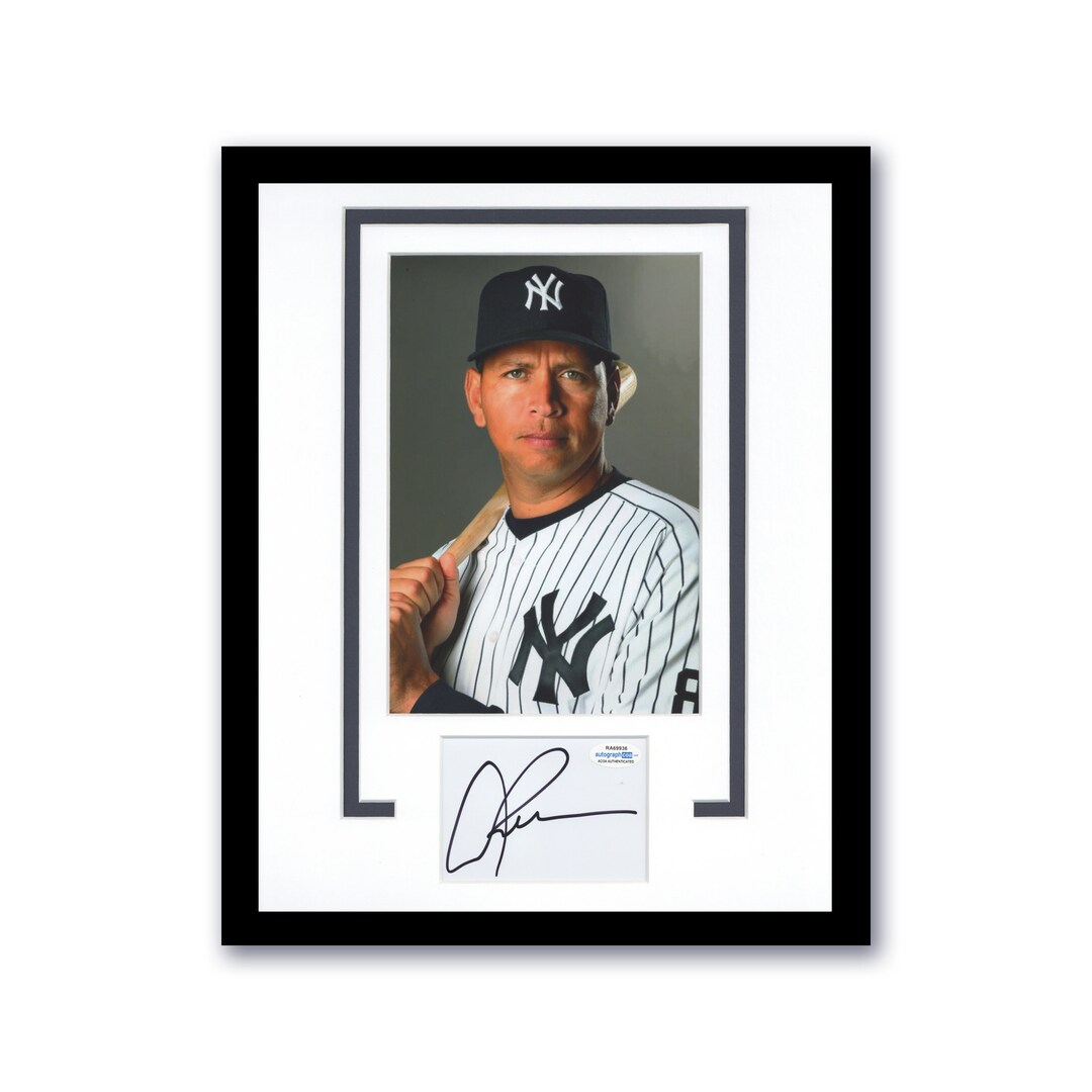 Alex Rodriguez AUTOGRAPH Signed New York Yankees Framed 11x14 Photo ...