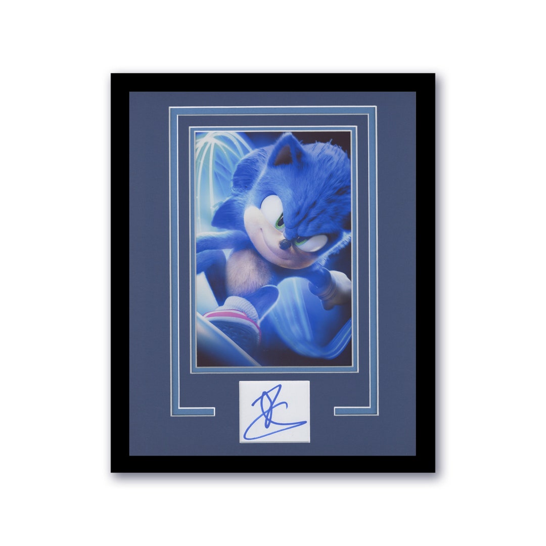 Ben Schwartz sonic the Hedgehog AUTOGRAPH Signed Framed 11x14 Display ...