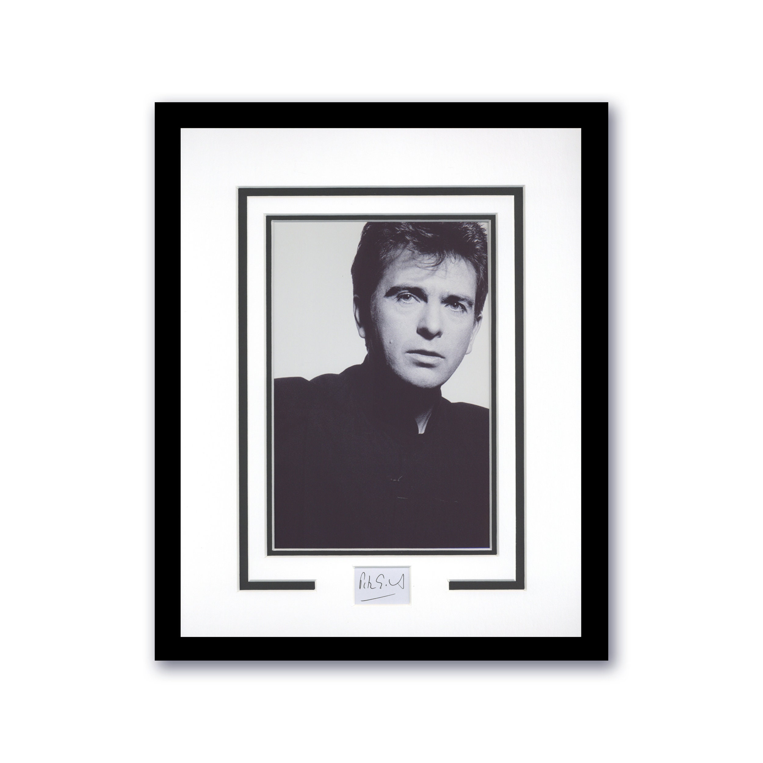 Peter Gabriel "genesis" AUTOGRAPH Signed 'so' Framed 11x14 Custom ...