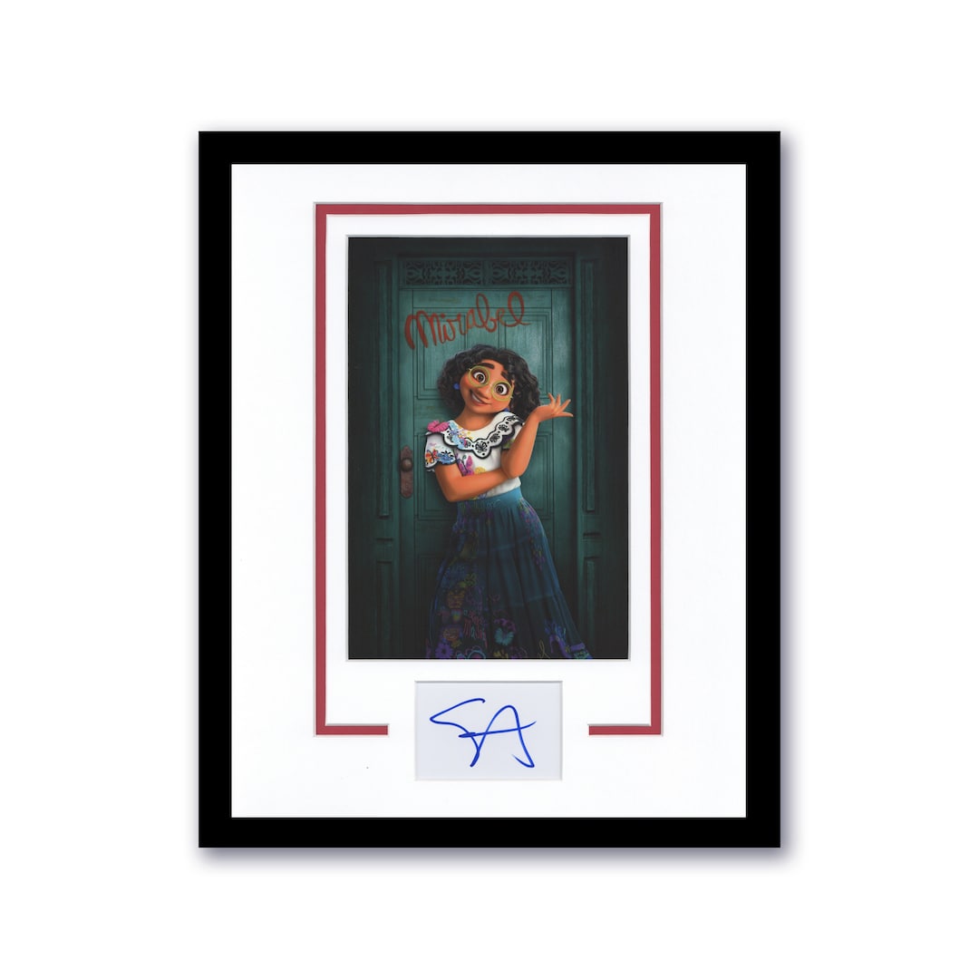 Stephanie Beatriz "encanto" AUTOGRAPH Signed 'mirabel' Framed 11x14 ...