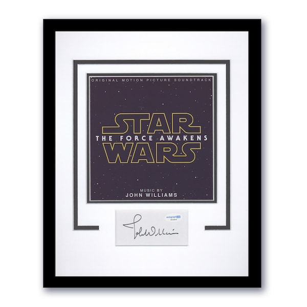 John Williams Autograph - Etsy