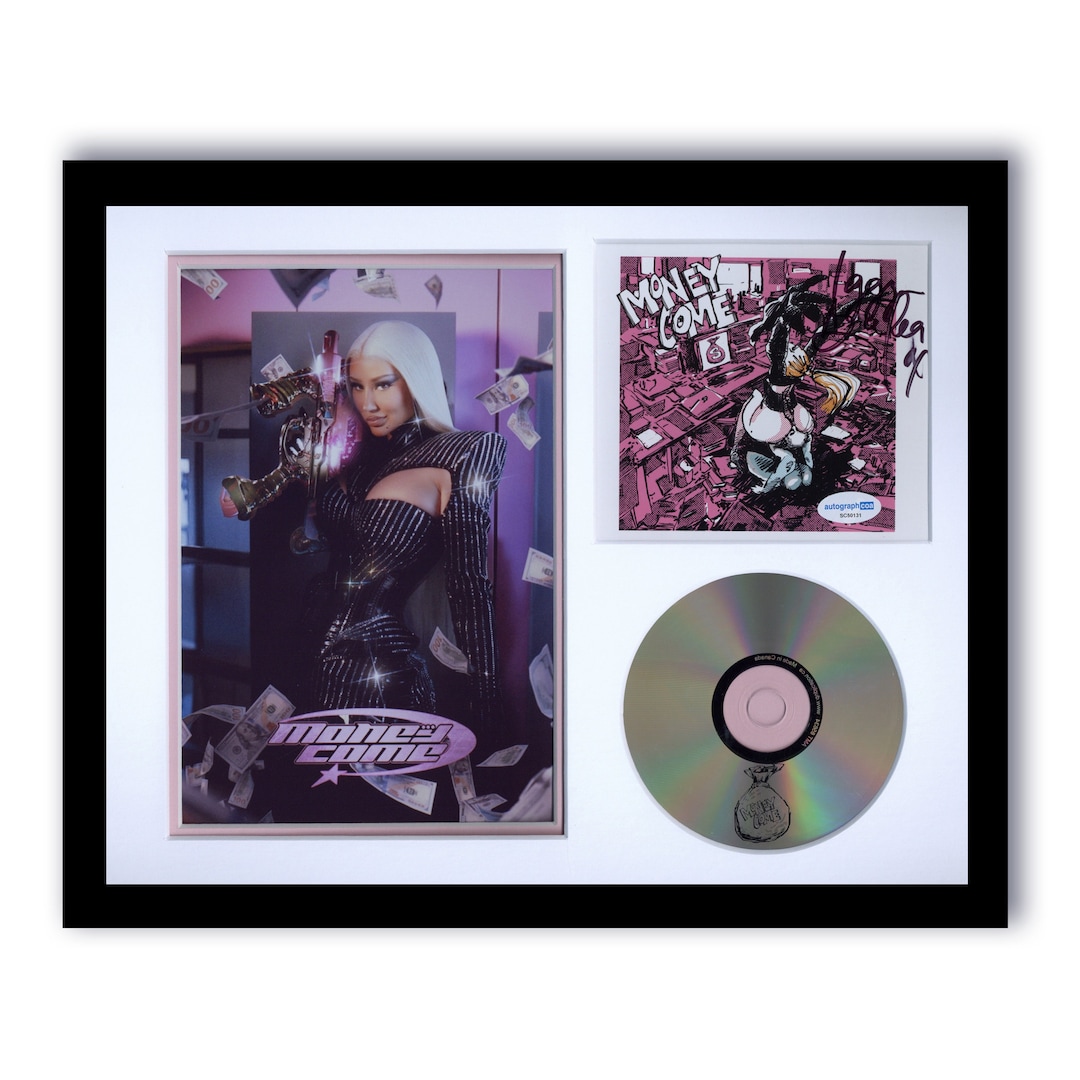 Iggy Azalea "money Come" AUTOGRAPH Signed Custom Framed 11x14 CD ...