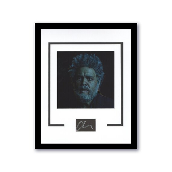 The Weeknd dawn Fm AUTOGRAPH Signed Photo Custom - Etsy