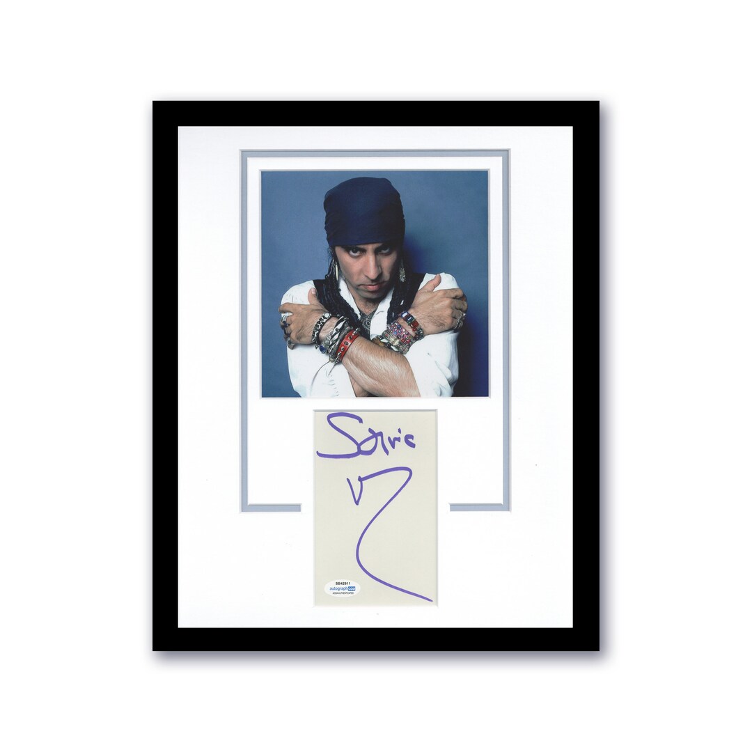 Steven Van Zandt "e Street Band" AUTOGRAPH Signed Framed 11x14 Display ...