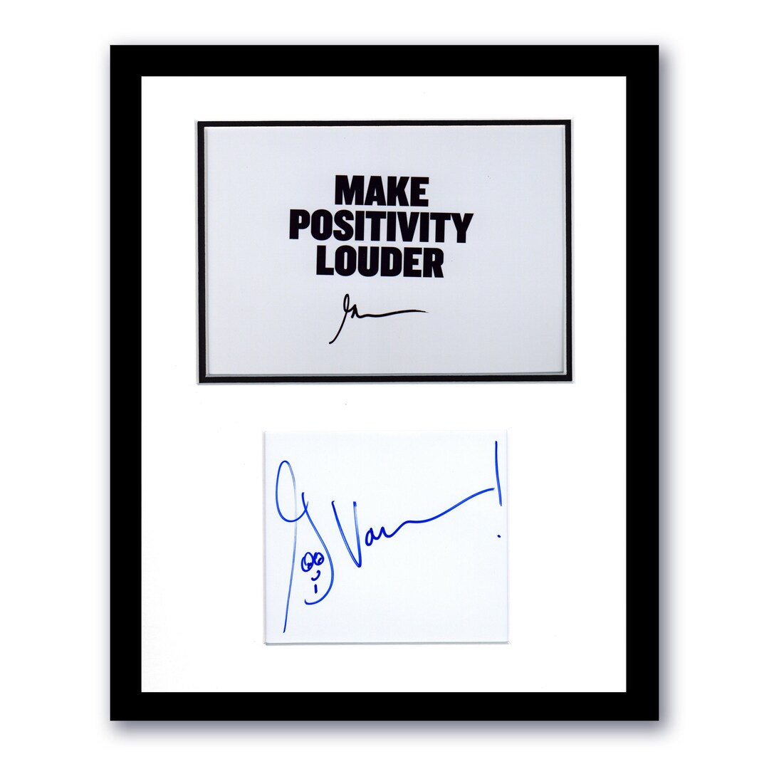 Gary Vaynerchuk AUTOGRAPH Signed 'gary Vee' Sketch Framed 11x14 Display ...