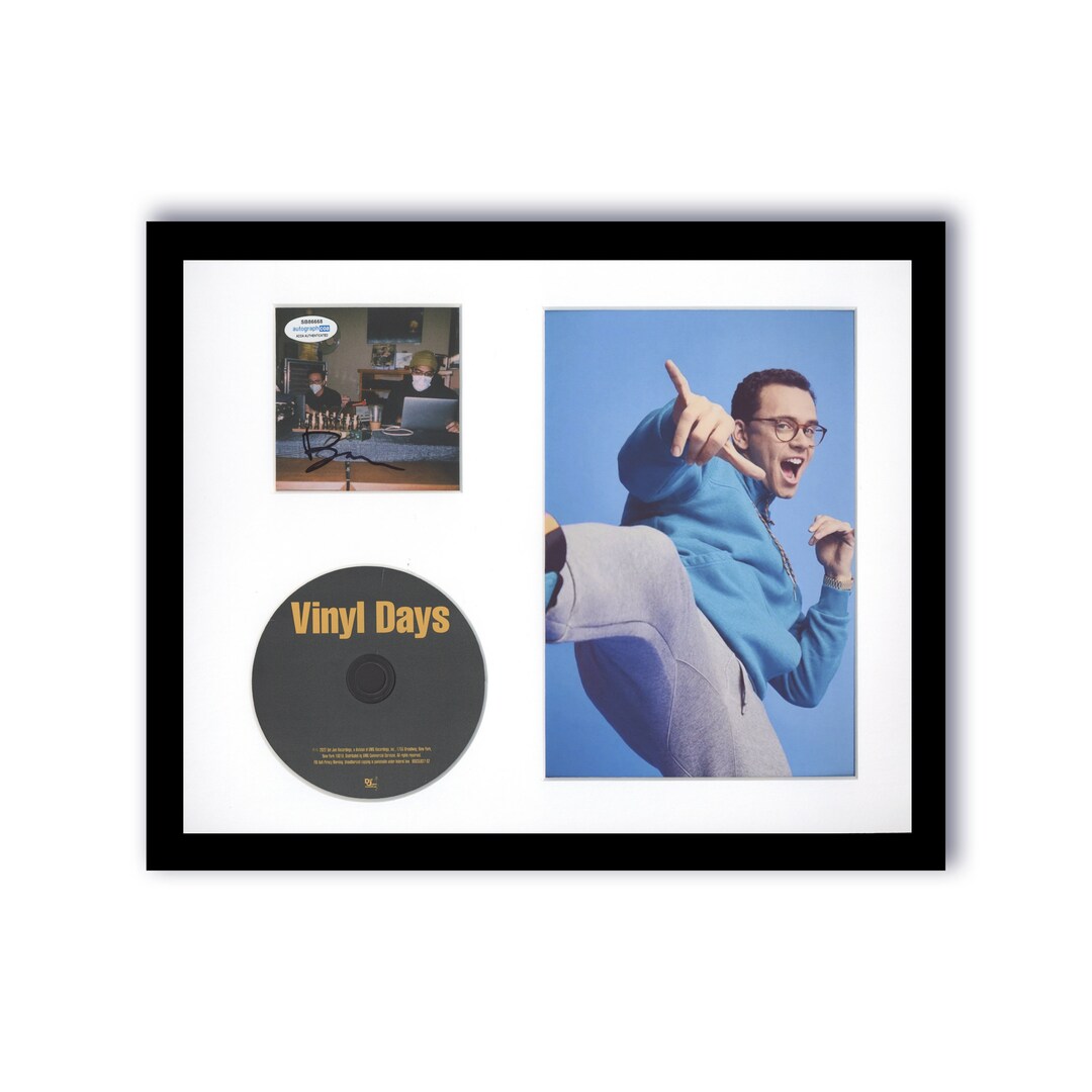 Logic "vinyl Days" AUTOGRAPH Signed 'bobby Hall' Framed 11x14 CD ...