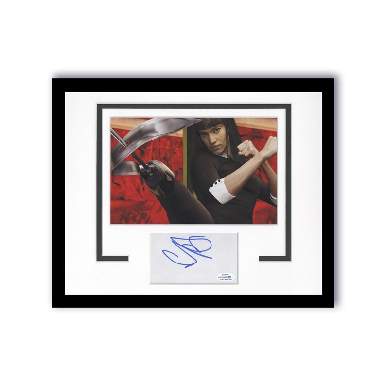 Sofia Boutella "kingsman" AUTOGRAPH Signed 'gazelle' Framed 11x14 ...