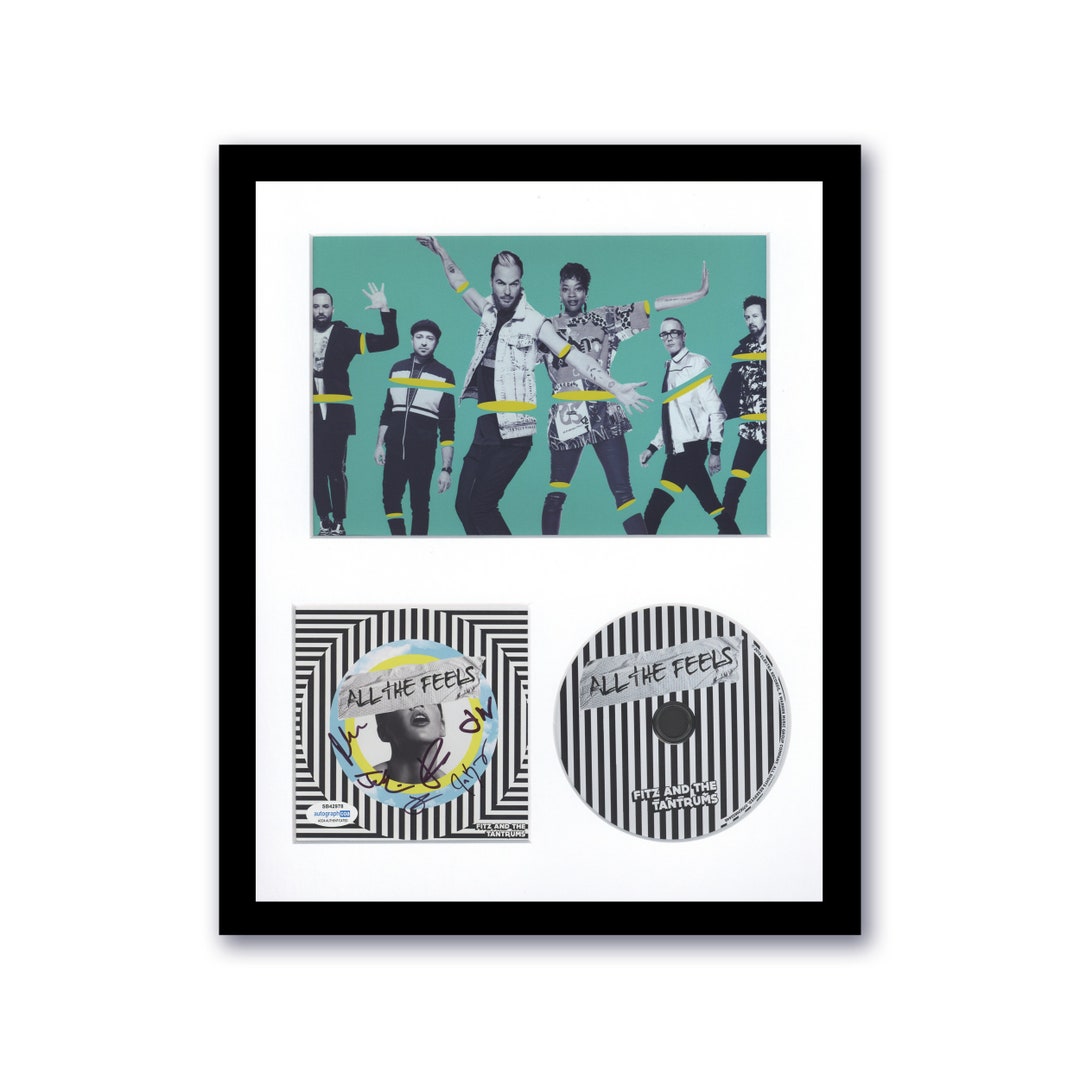 Fitz and the Tantrums "all the Feels" AUTOGRAPH Signed Framed 11x14 ...
