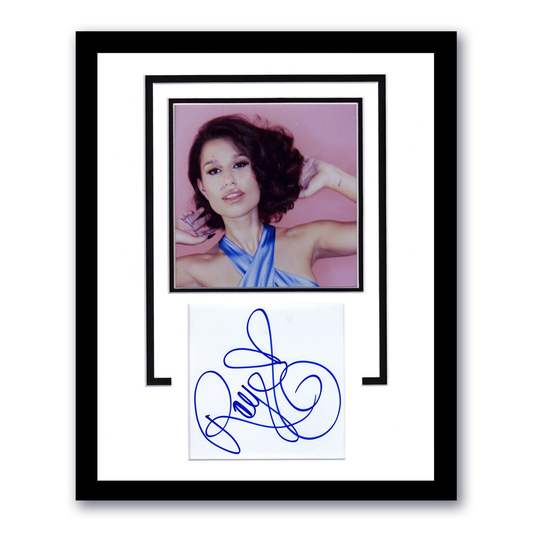 Raye "escapism." Singer AUTOGRAPH Signed Photo Framed 11x14 Custom ...