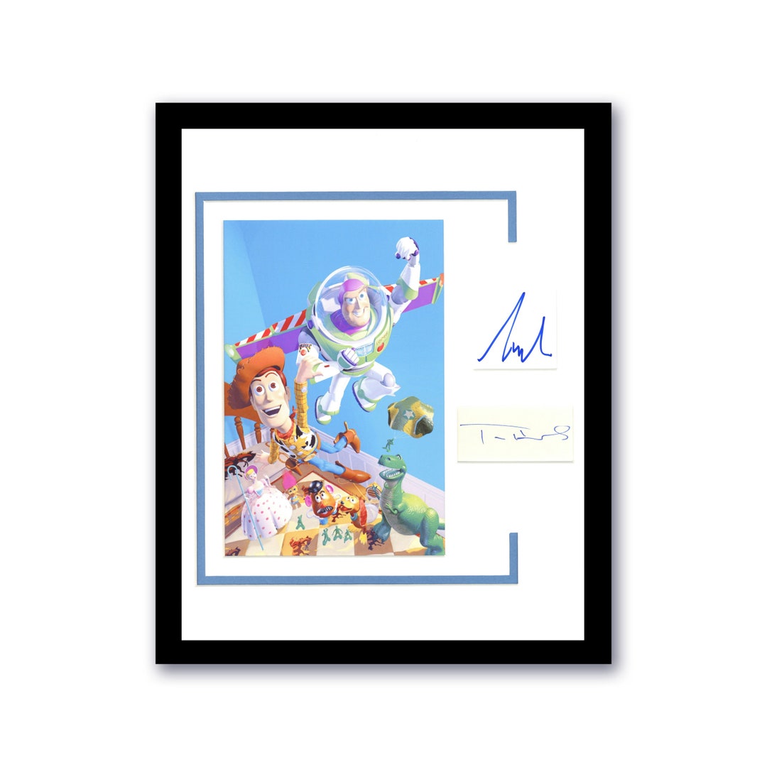 Tim Allen & Tom Hanks "toy Story" AUTOGRAPH Signed Framed 11x14 Display ...