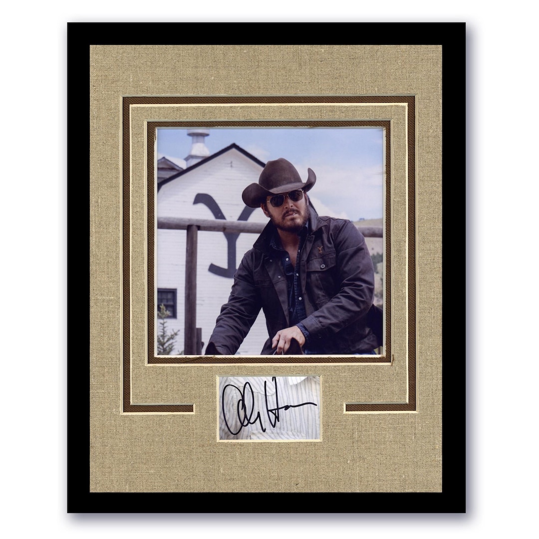 Cole Hauser "yellowstone" AUTOGRAPH Signed 'rip' Photo Framed 11x14 ...