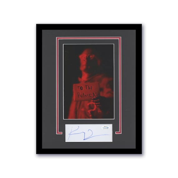 Paul Dano the Batman AUTOGRAPH Signed 'the - Etsy