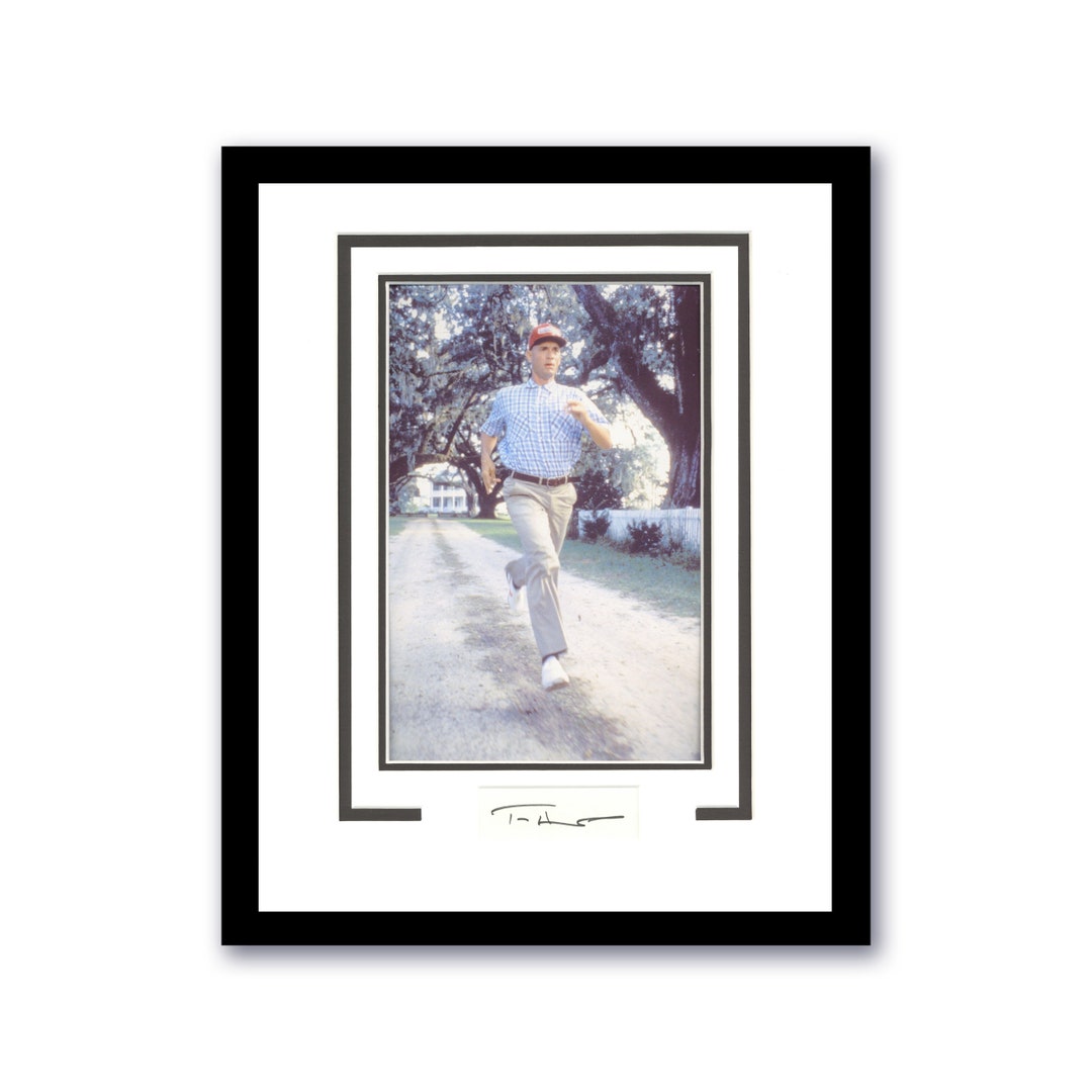 Tom Hanks "forrest Gump" AUTOGRAPH Signed Photo Framed 11x14 Matted ...