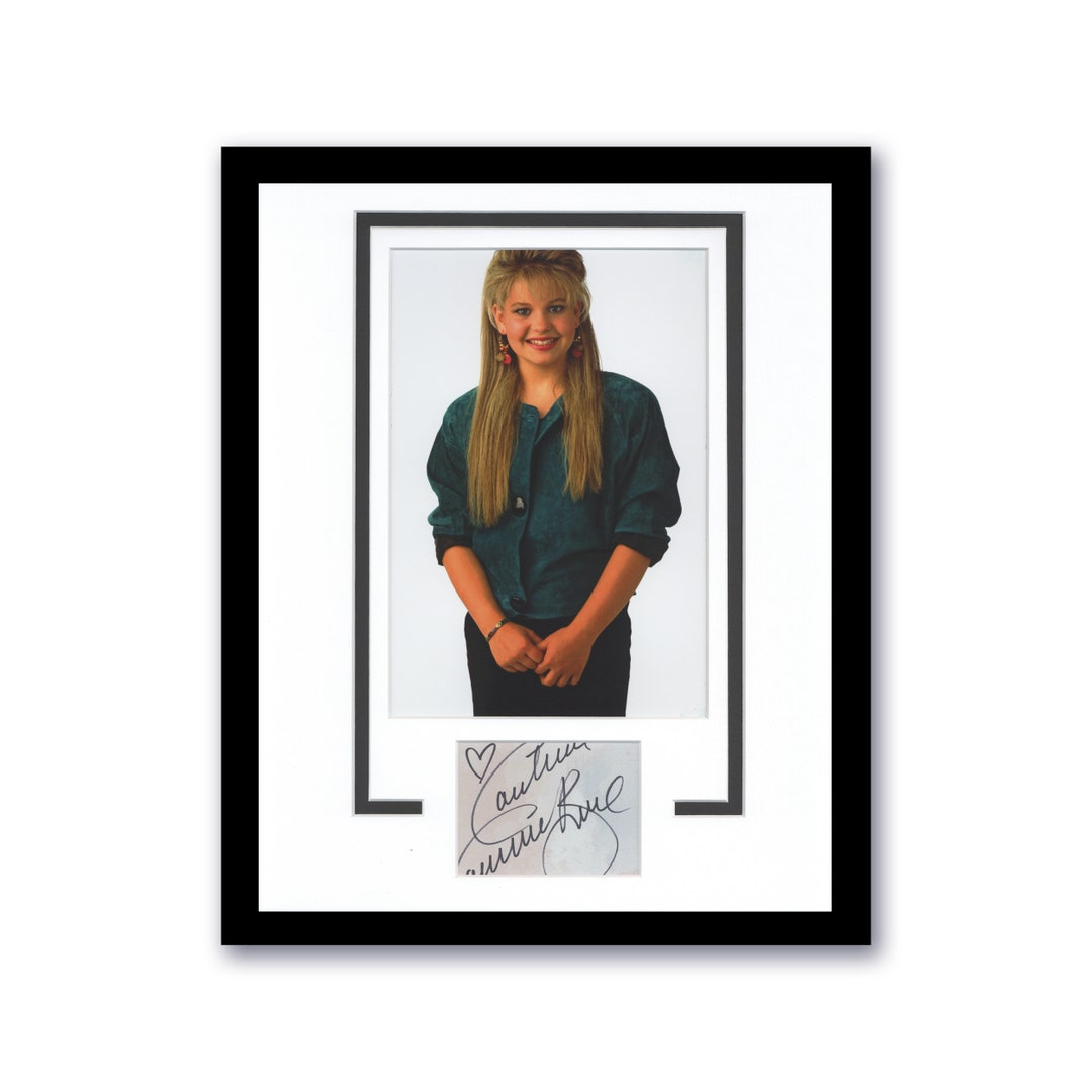 Candace Cameron "full House" AUTOGRAPH Signed Custom Framed 11x14 ...