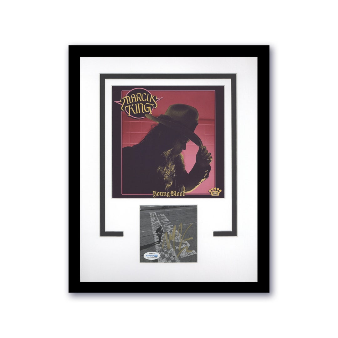 Marcus King "young Blood" AUTOGRAPH Signed Custom Framed 11x14 Display ...