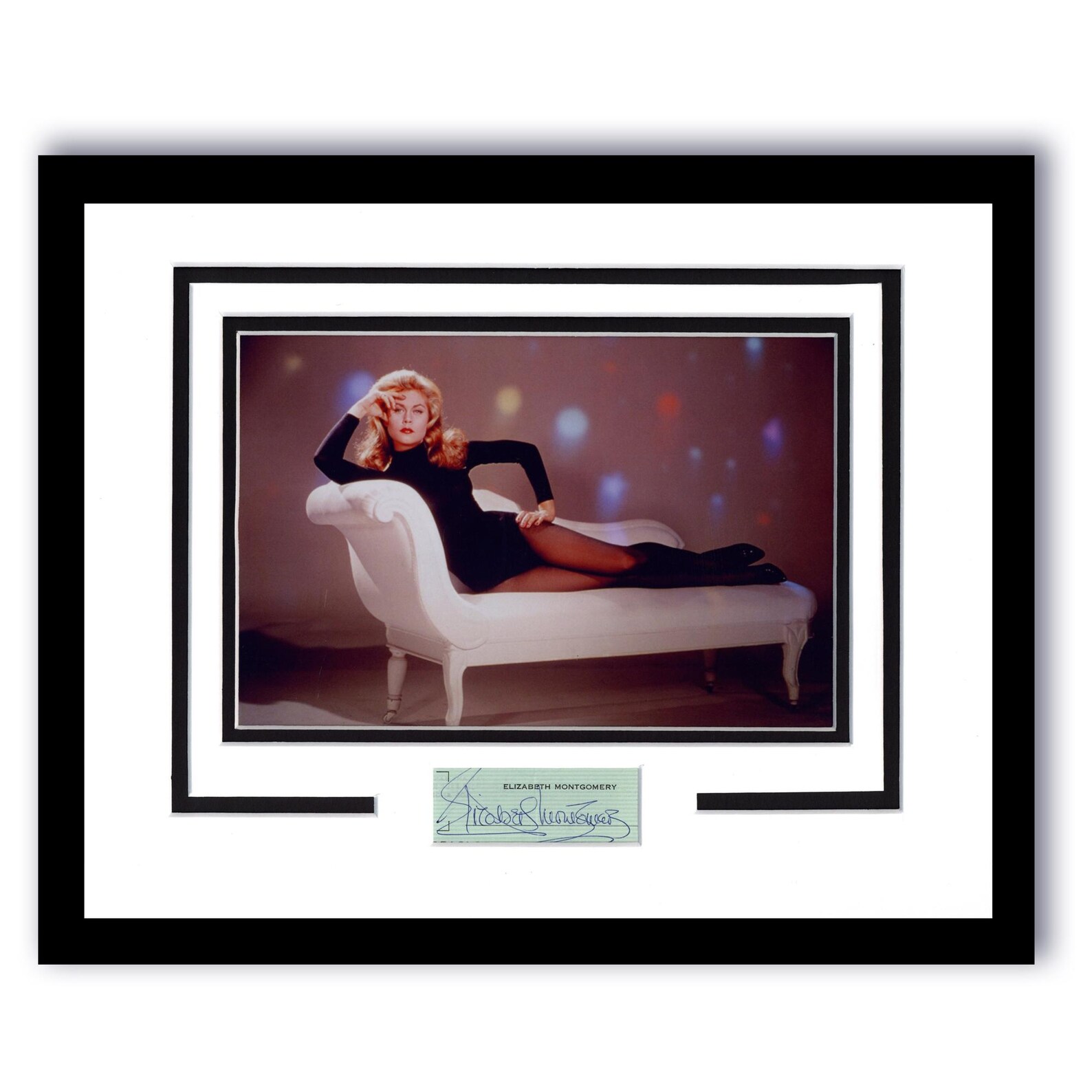 Elizabeth Montgomery "bewitched" AUTOGRAPH Signed Framed 11x14 Display ...