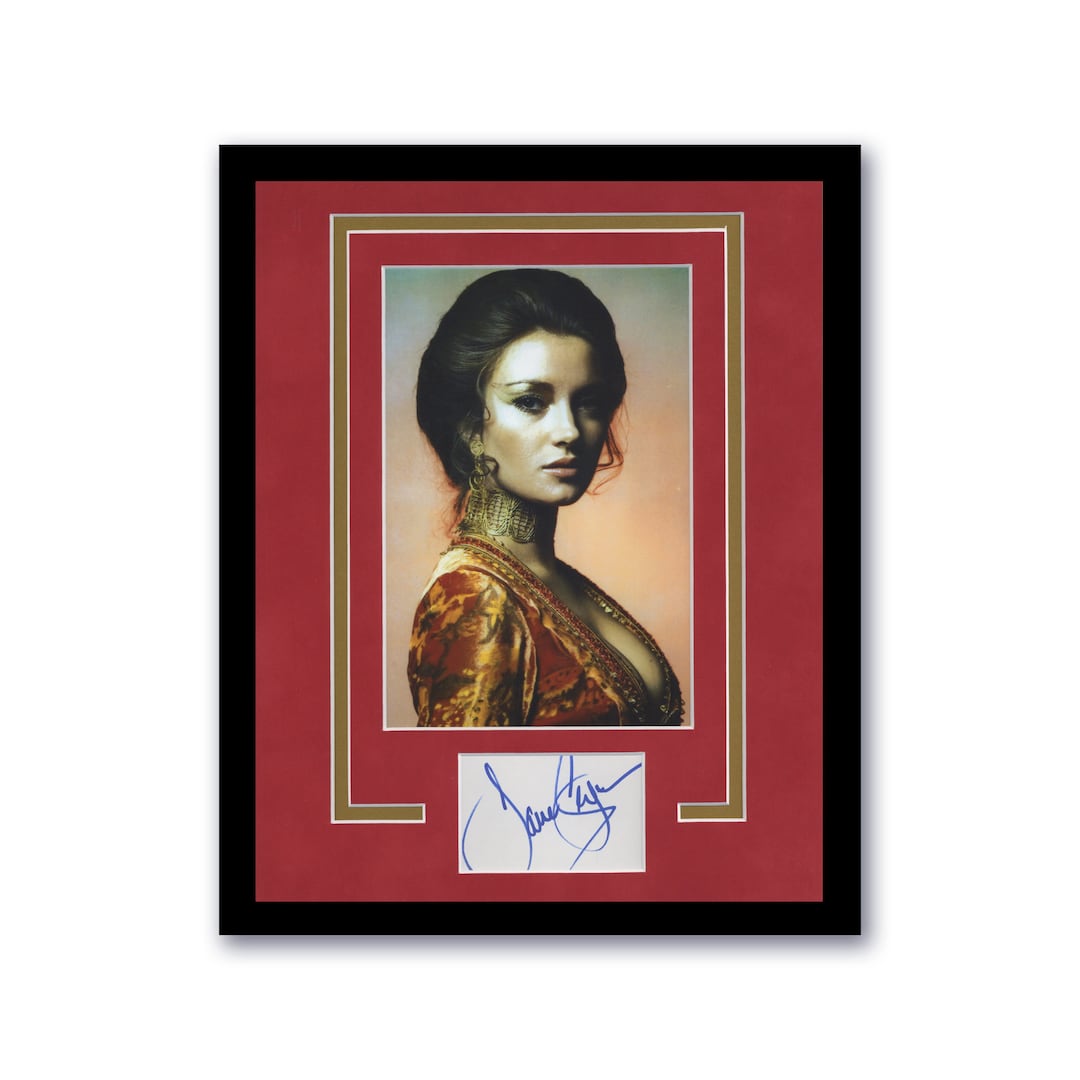 Jane Seymour "live and Let Die" AUTOGRAPH Signed James Bond Framed ...
