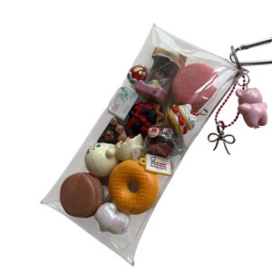 Gacha Stuffed Pouch | Miniature Japanese Snack/figure Charms ...