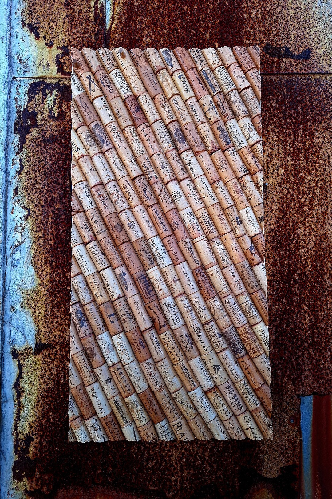 All the Right Angles Wine Cork Board - Etsy