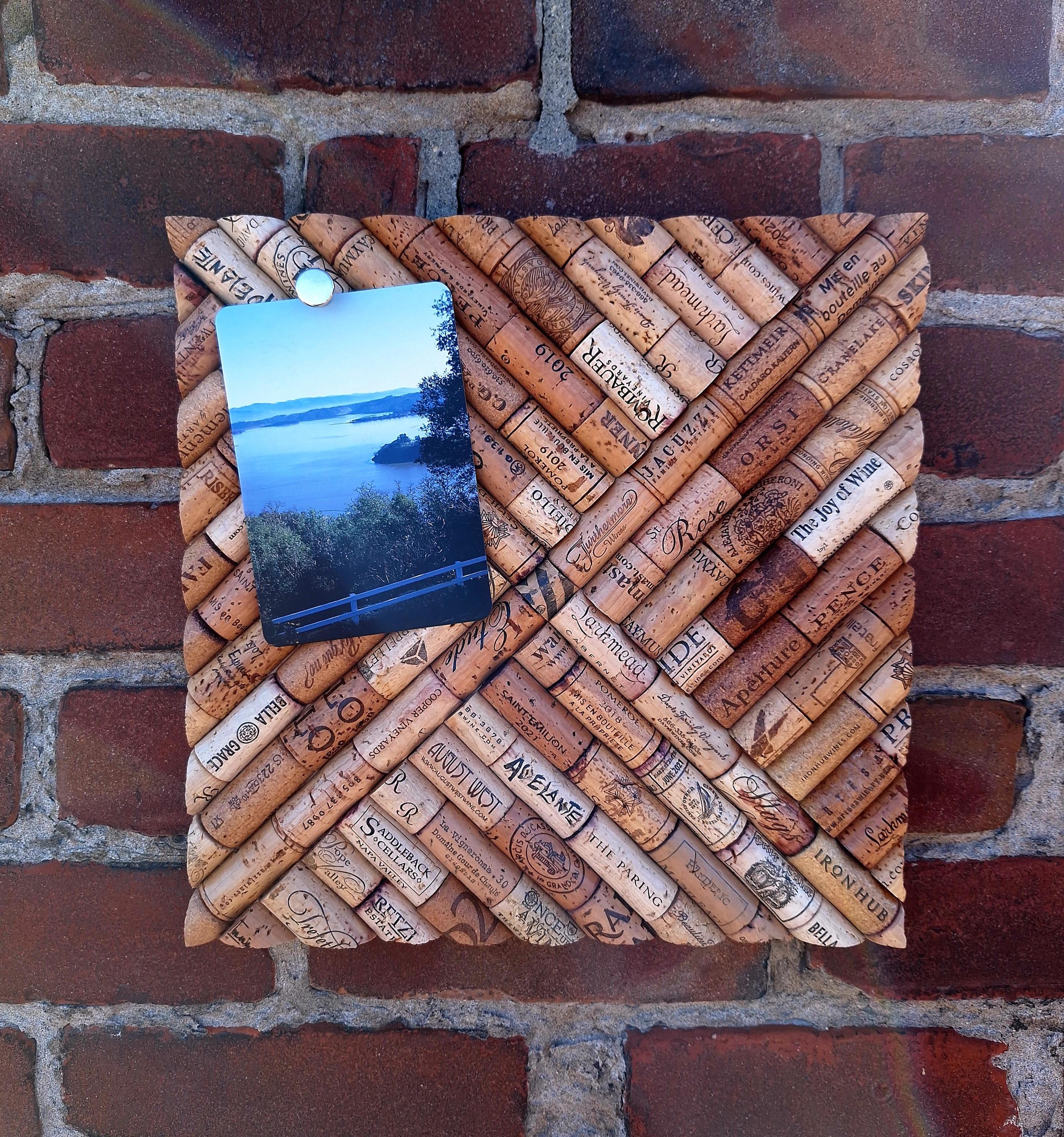X Marks the Spot Square Wine Cork Bulletin Board - Etsy
