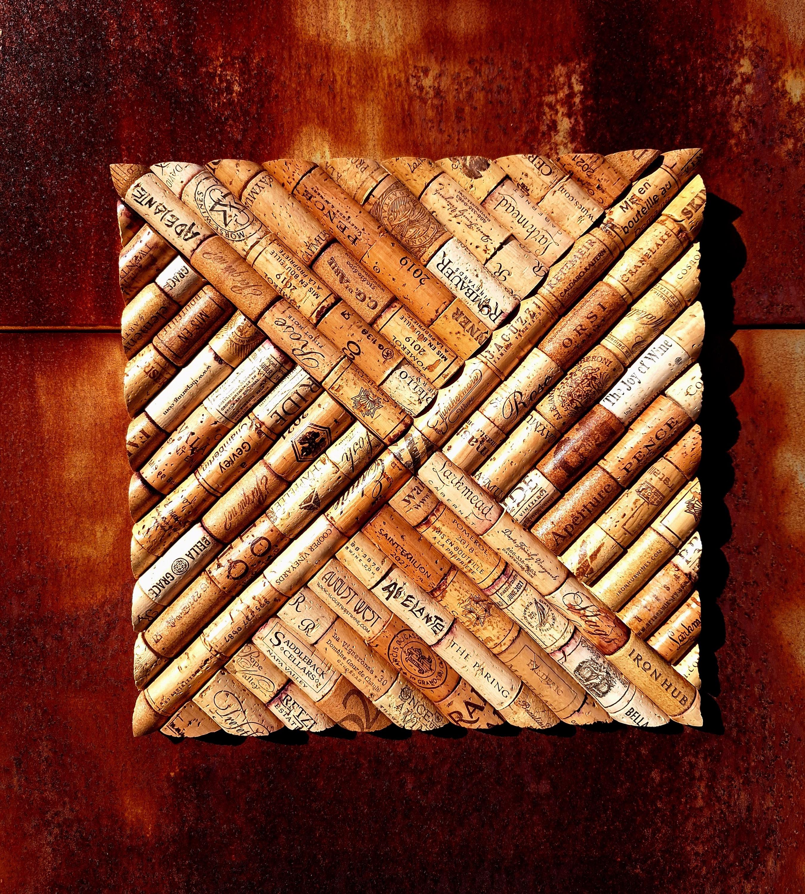 X Marks the Spot Square Wine Cork Bulletin Board - Etsy