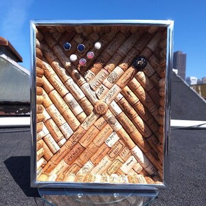 Le Vin De Paris Wine Cork Box Display - Etsy