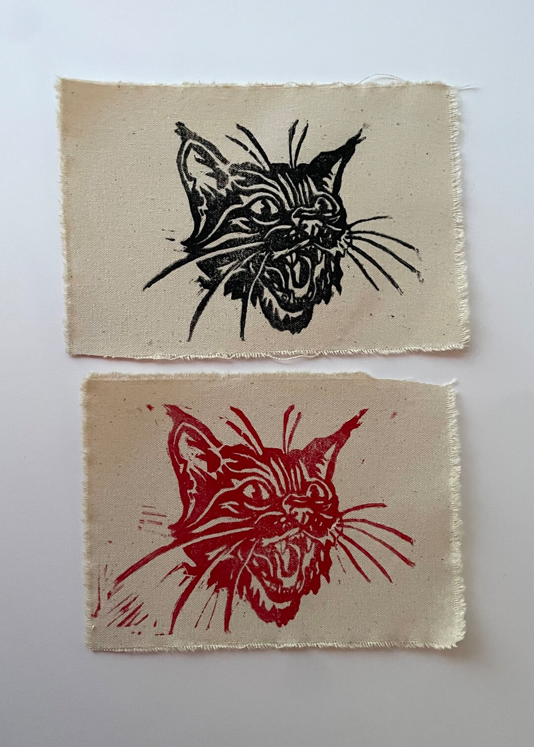 Cat Canvas Patch - Etsy