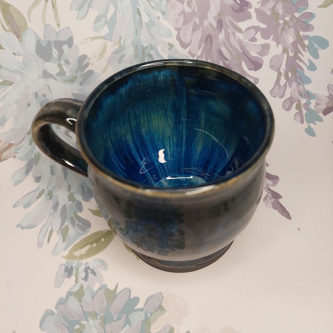 Shiny Black 'starburst' Cup - Etsy