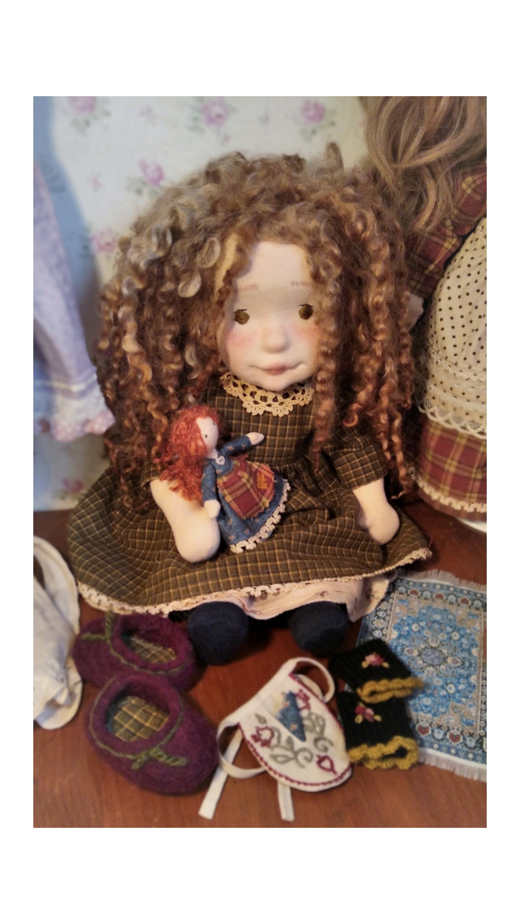 Waldorf Inspired Doll. Fiber Arts Doll. - Etsy
