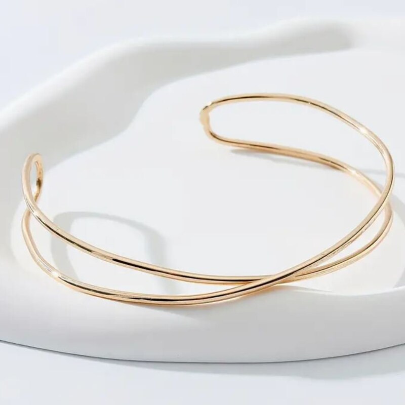 Gold Arm Cuff - Etsy