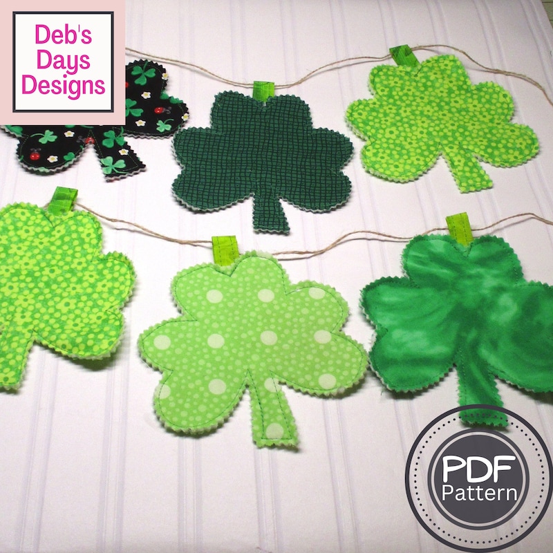 Shamrock Banner - Etsy