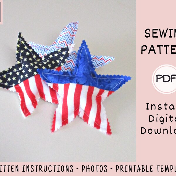 Stuffed Stars - Etsy