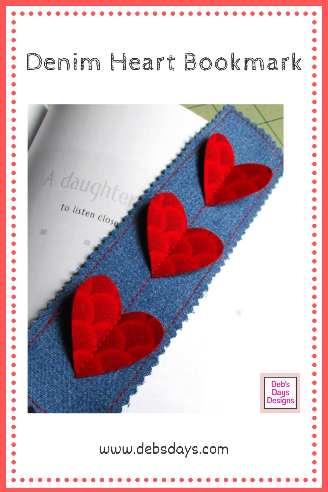 Fabric Bookmarks PDF SEWING PATTERN Pack Instant Digital | Etsy