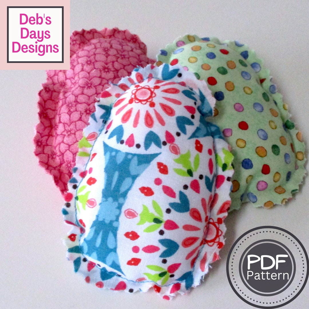 Fabric Easter Eggs PDF SEWING PATTERN, Digital Download, How to Make ...